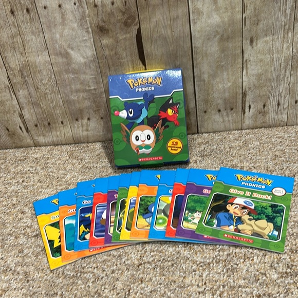 Pokemon | Other | 2 Pokmon Phonics Books Complete Set Like New ...
